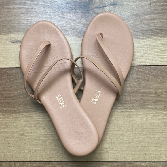 TKEES | Shoes | Tkees Sarit Nude Pink Sandals | Poshmark